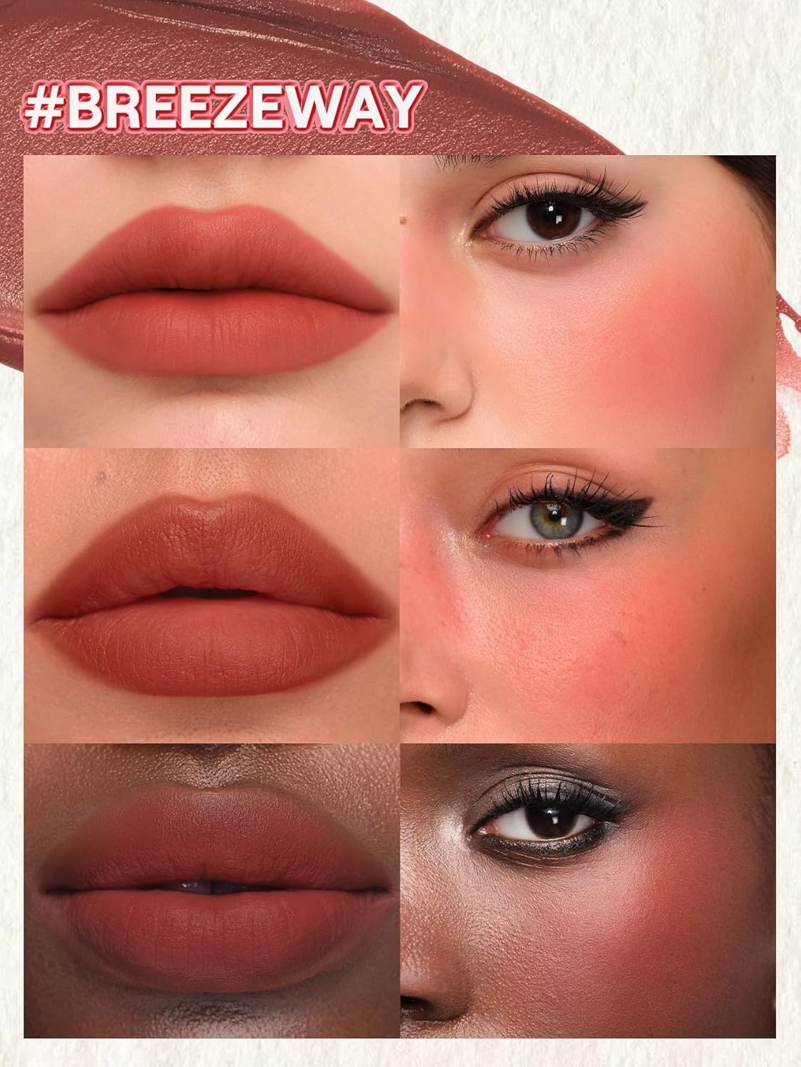 SHEGLAM Air Plush Lip & Cheek Cream Long-lasting Multi-Use Liquid Blush ...